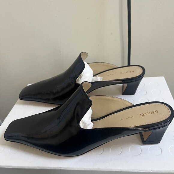 KHAITE | Shoes | Khaite Womens Black Mules | Poshmark